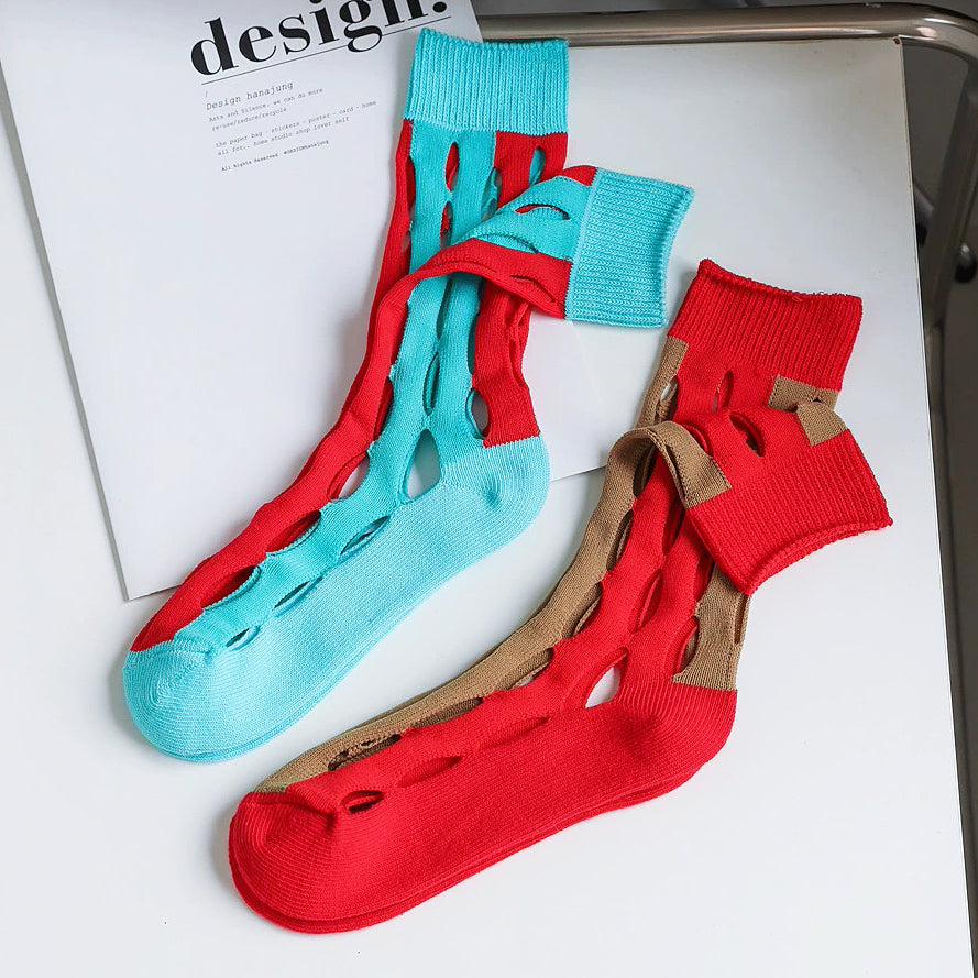 Bold Hollow Socks